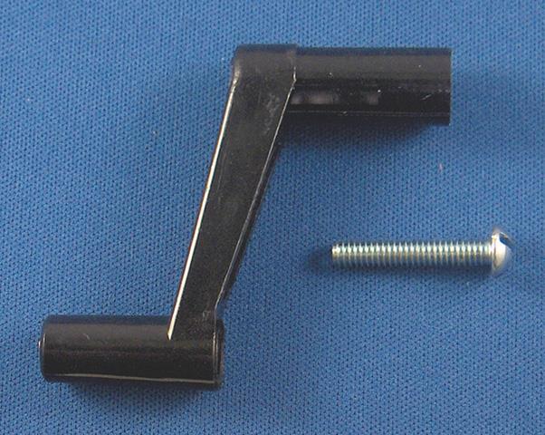 WINDOW CRANK BLACK PLASTIC NLA – Buscher Bros