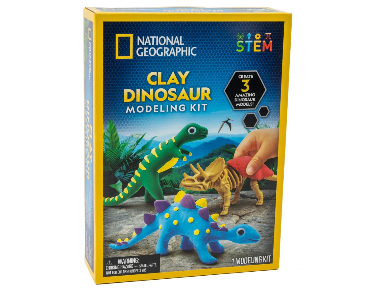 NAT GEO CLAY DINO KIT – Buscher Bros