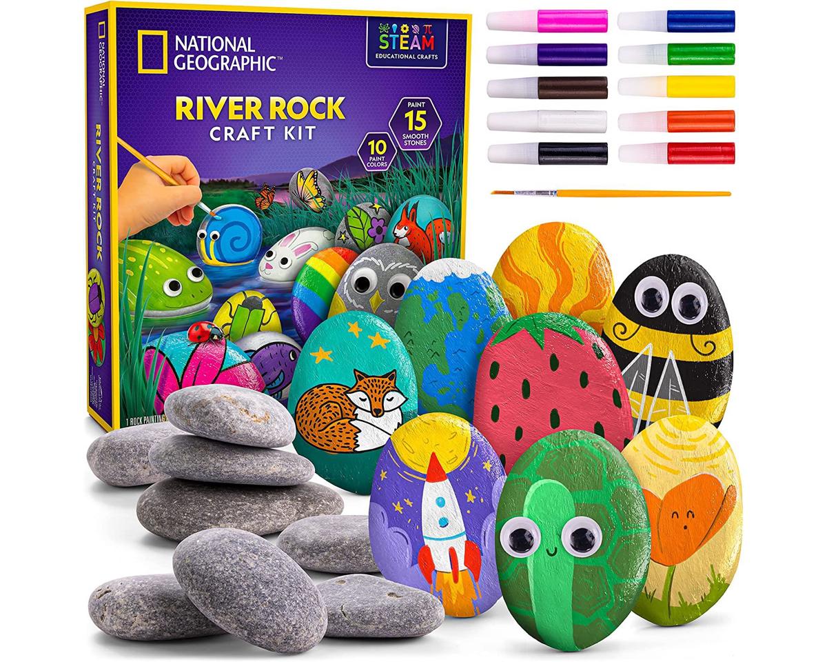 NAT GEO RIVER ROCK CRAFT KIT – Buscher Bros