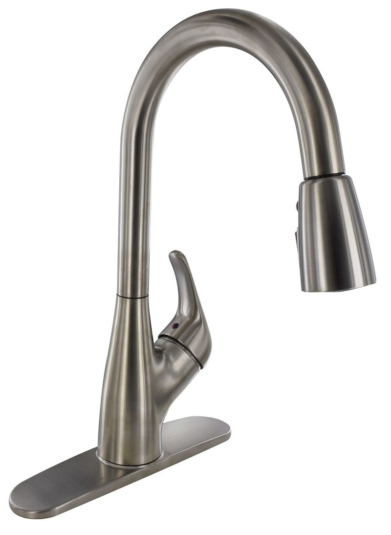 KITCHEN FAUCET BRUSH NICKEL – Buscher Bros