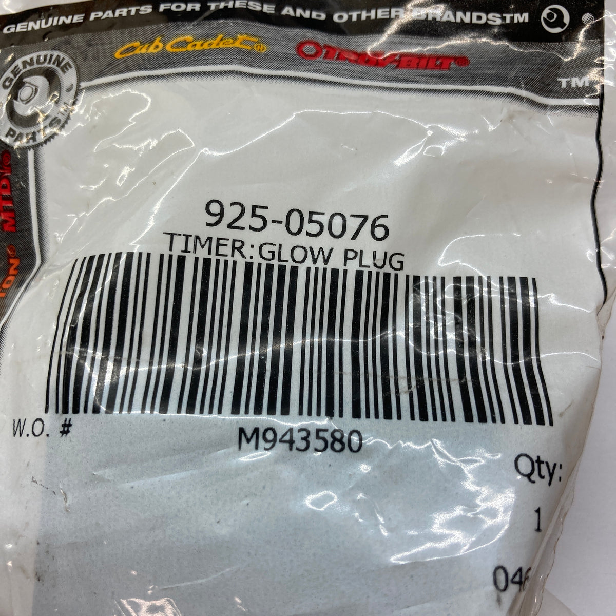 925-05076 TIMER; GLOW PLUGS – Buscher Bros